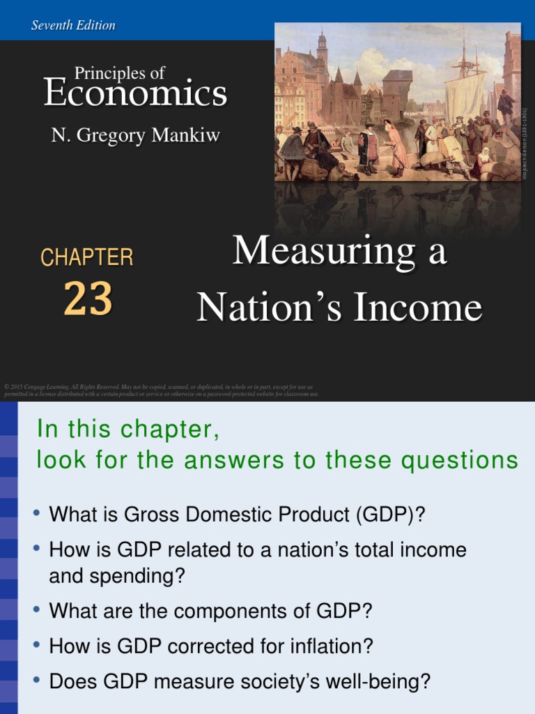Chapter 23 Measuring A Nation 39 Income | PDF | Gross Domestic Product ...