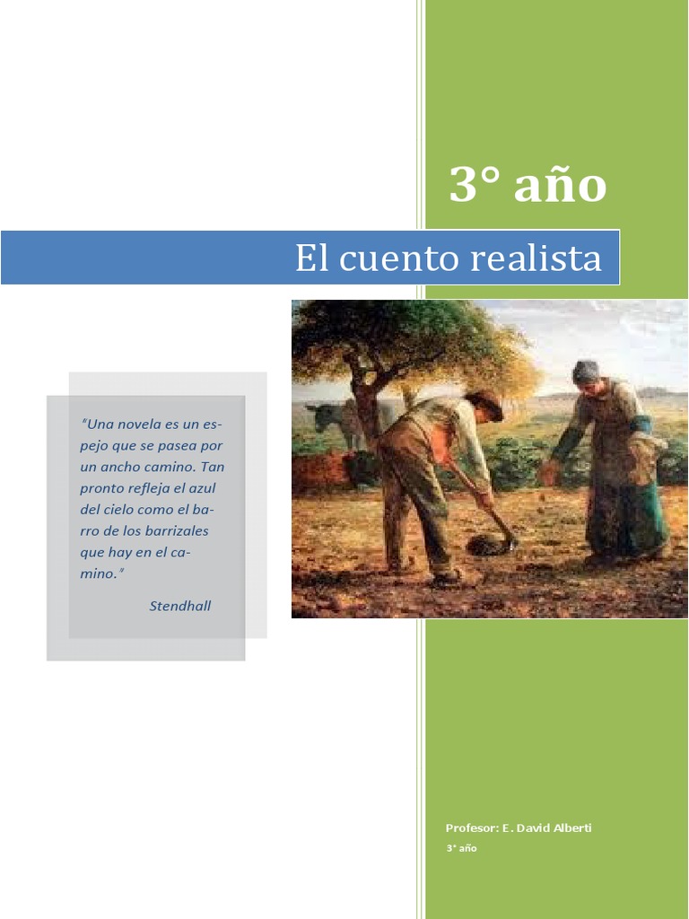 El Cuento Realista 3 PDF | Realismo (Artes) | Realismo literario