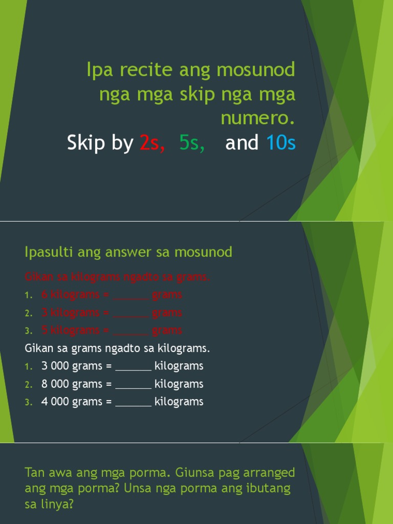 Grade III Mathematics | PDF