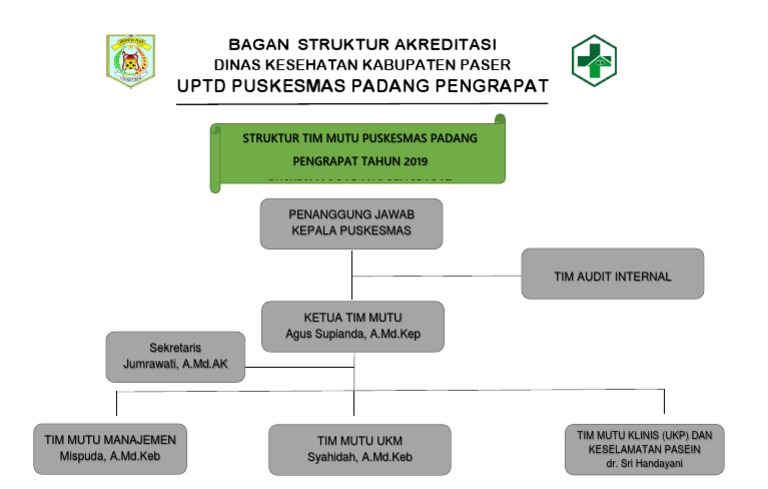 Bagan Struktur Tim Mutu 2019 | PDF