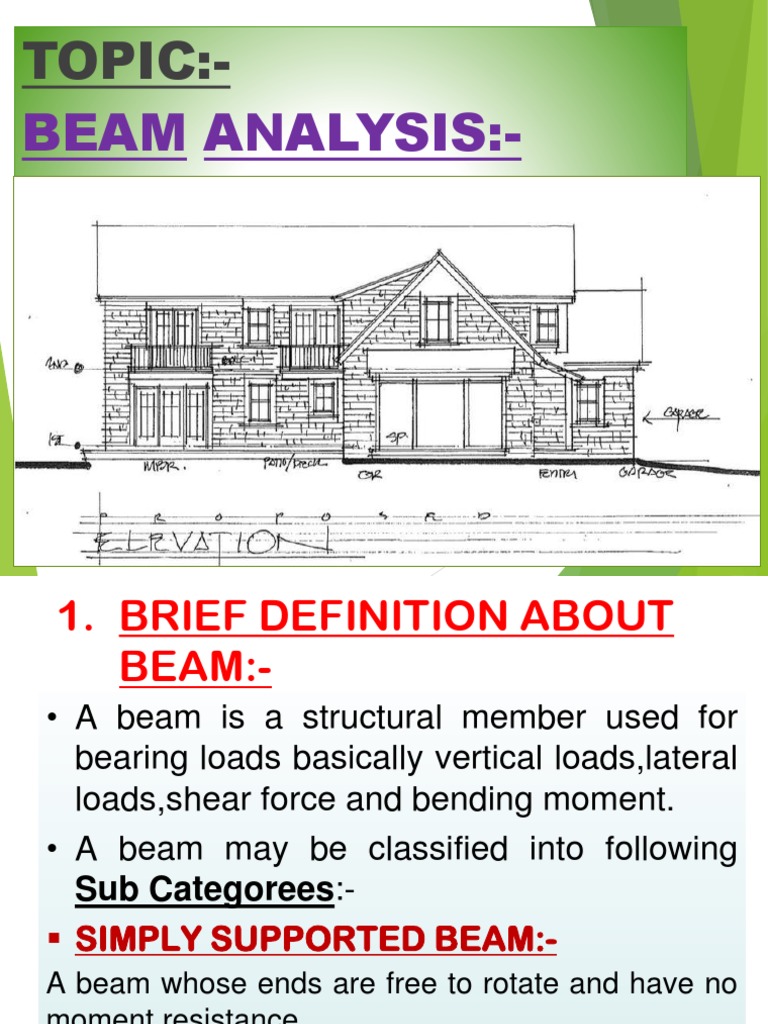 Beam Analysis | PDF | Bending | Stress (Mechanics)