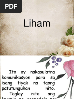 Mga Bahagi NG Liham | PDF