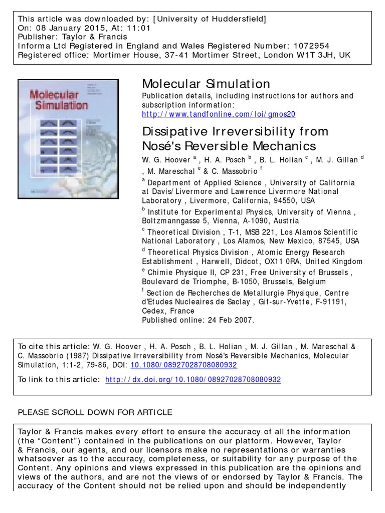 Cross Effects | PDF | Non Equilibrium Thermodynamics | Chaos Theory