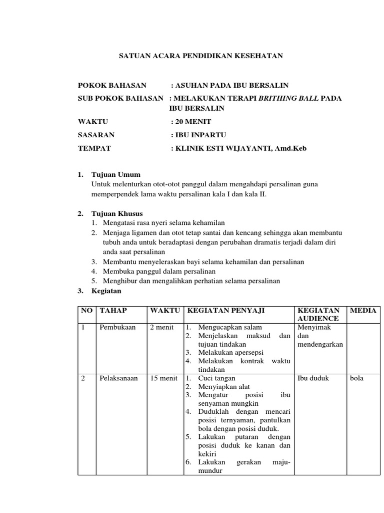SAP Brithing Ball | PDF