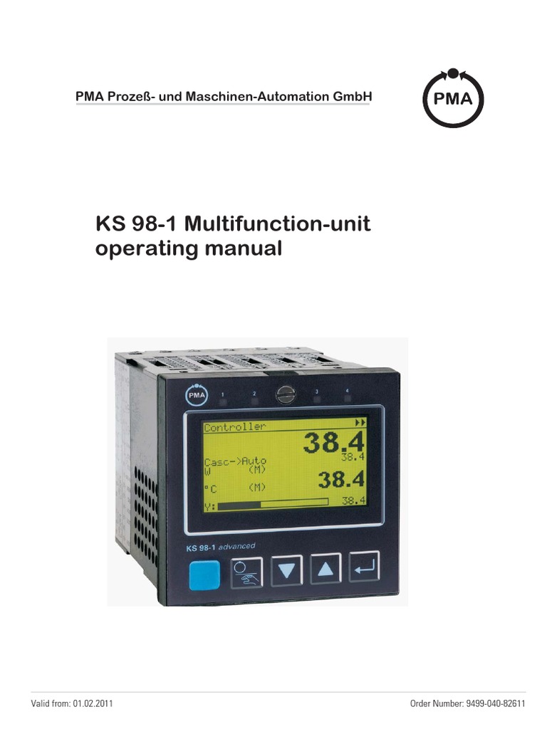Boiler Controller KS-98-1-Manual PDF | PDF | Sensor | Relay