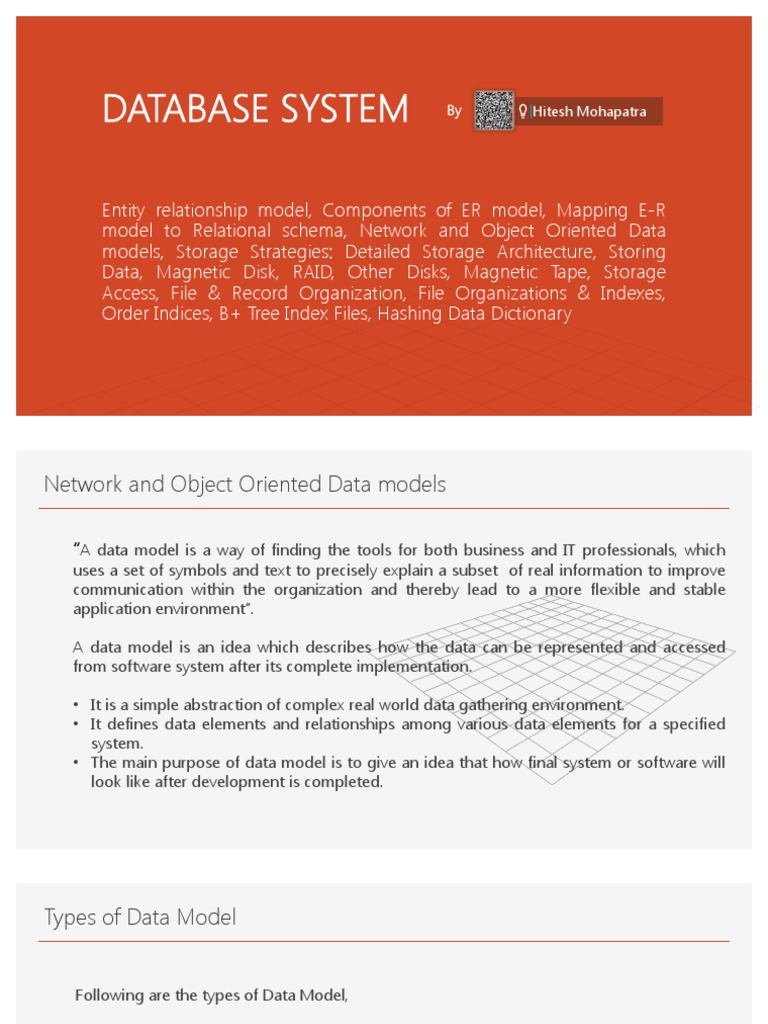 Database System Pdf Database Index Computer Data Storage