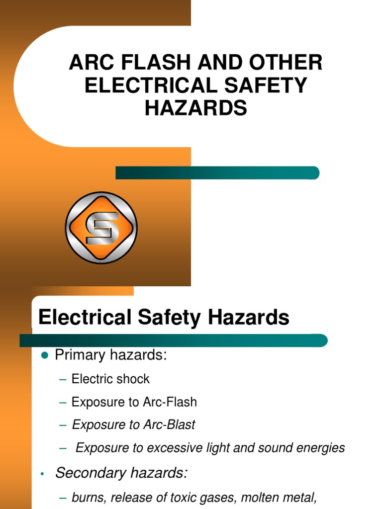 Arc Flash and Other Electrical Safety Hazards | PDF | Electric Arc ...