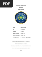 Uji Biokimia Vitamin: Laporan Praktikum | PDF | Pengembangan Diri ...