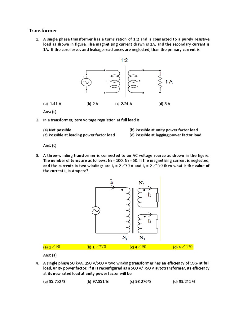 Machines PDF | Download Free PDF | Electric Motor | Transformer