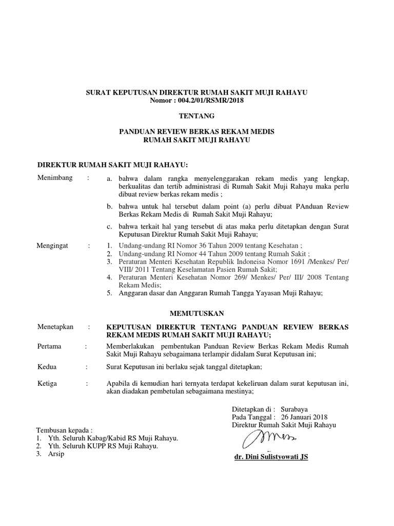 SK Panduan Review BRM | PDF