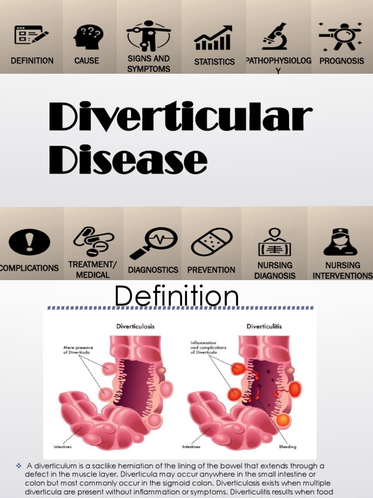 Diverticular Disease | PDF | Constipation | Digestive Diseases