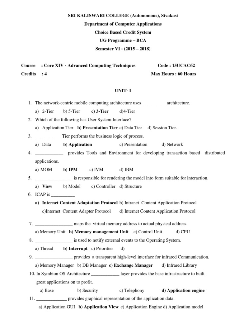Act MCQ | PDF | Soap | Cloud Computing