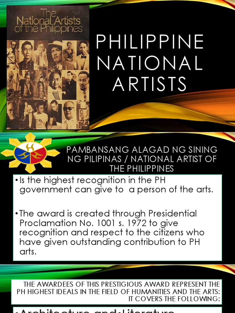 Philippine National Artist | PDF | Philippines