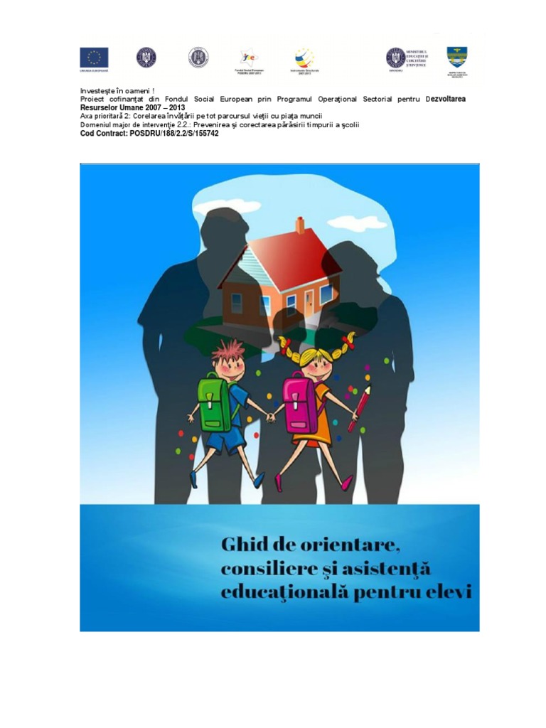 Ghid Consiliere Elevi PDF | PDF