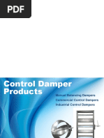6.0 - Volume Control Damper & Splitter Damper | PDF | Duct (Flow ...