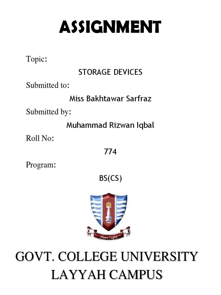 Intro To Computer Assignment Pdf Computer Data Storage Random Access Memory