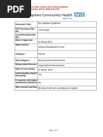 Continuous Bladder Irrigation Procedure | PDF | Clinical Medicine ...