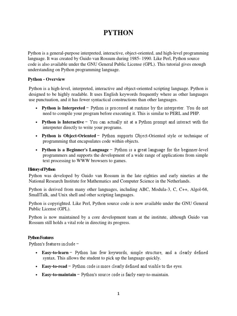 PYTHON | Download Free PDF | Scripting Language | Trigonometric Functions