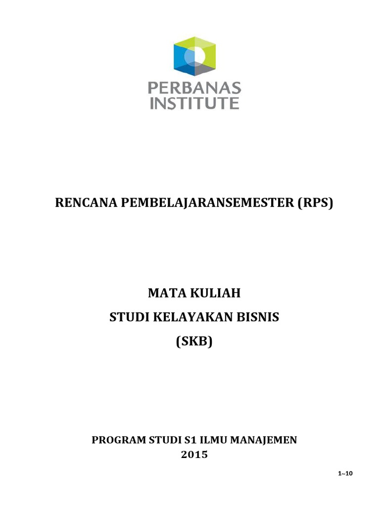 RPS SKB | PDF | Pengelolaan Keuangan & Uang | Seni