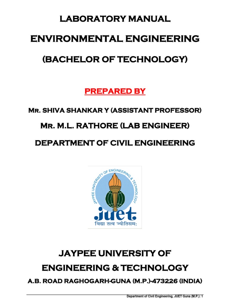 Environmental Engg Lab | PDF | Ph | Titration