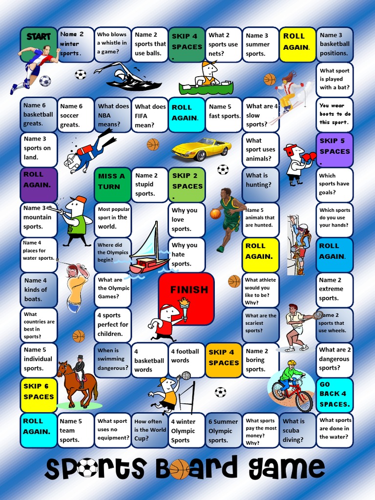 Sports Boardgame Boardgames Games Icebreakers Oneonone Activities W ...