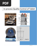 In-Process Checks in Tablet Compression | PDF | Tablet (Pharmacy ...