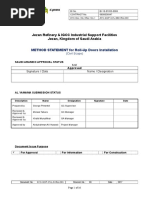 01 Method Statement - Installation of Air-Cooled Chillers | PDF ...