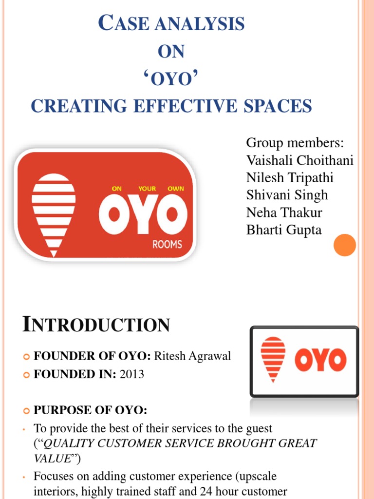 Oyo Group 4 | PDF | Hotel | Pricing