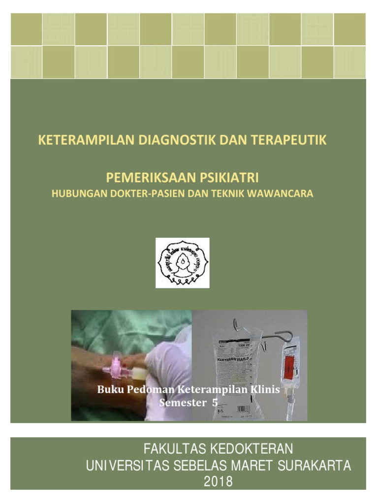 Manual Skillslab Semester 5 Psikiatri | PDF