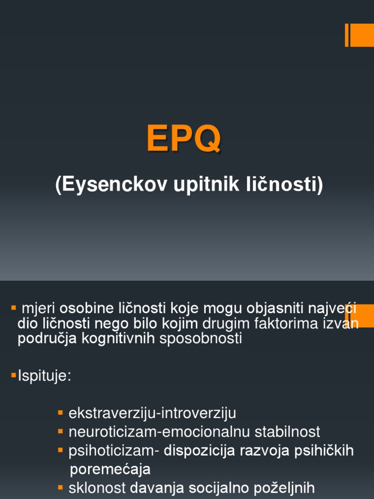 EPQ | PDF