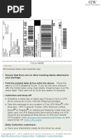 UPS Electronic Return Label: View/Print Label: Drop Off Locator | PDF