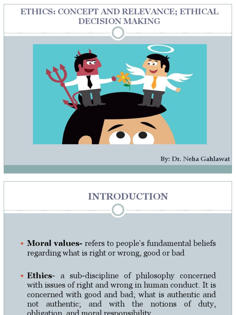 Ethical Decision Making: A Framework for Analyzing Ethical Dilemmas and ...