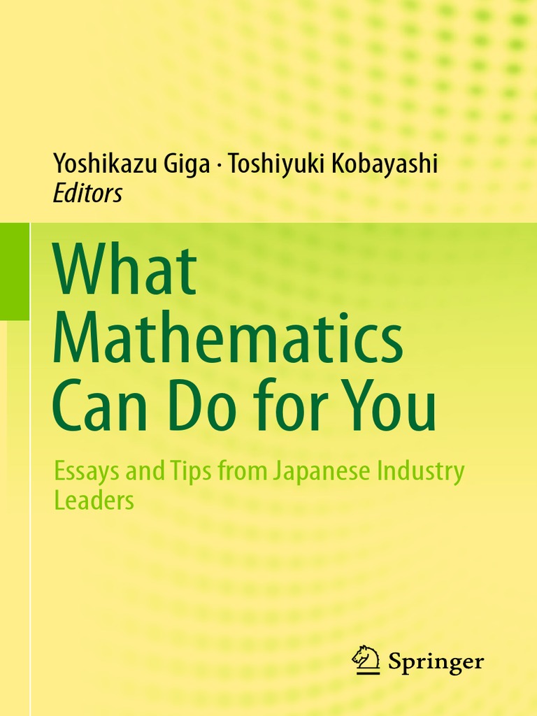 What Mathematics Can Do For You | PDF | Discounted Cash Flow | Interest