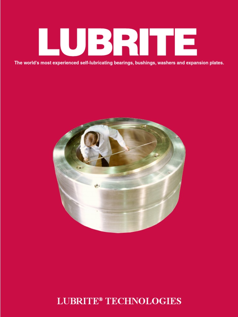Lubrite Catalog To PDF | PDF | Bearing (Mechanical) | Friction