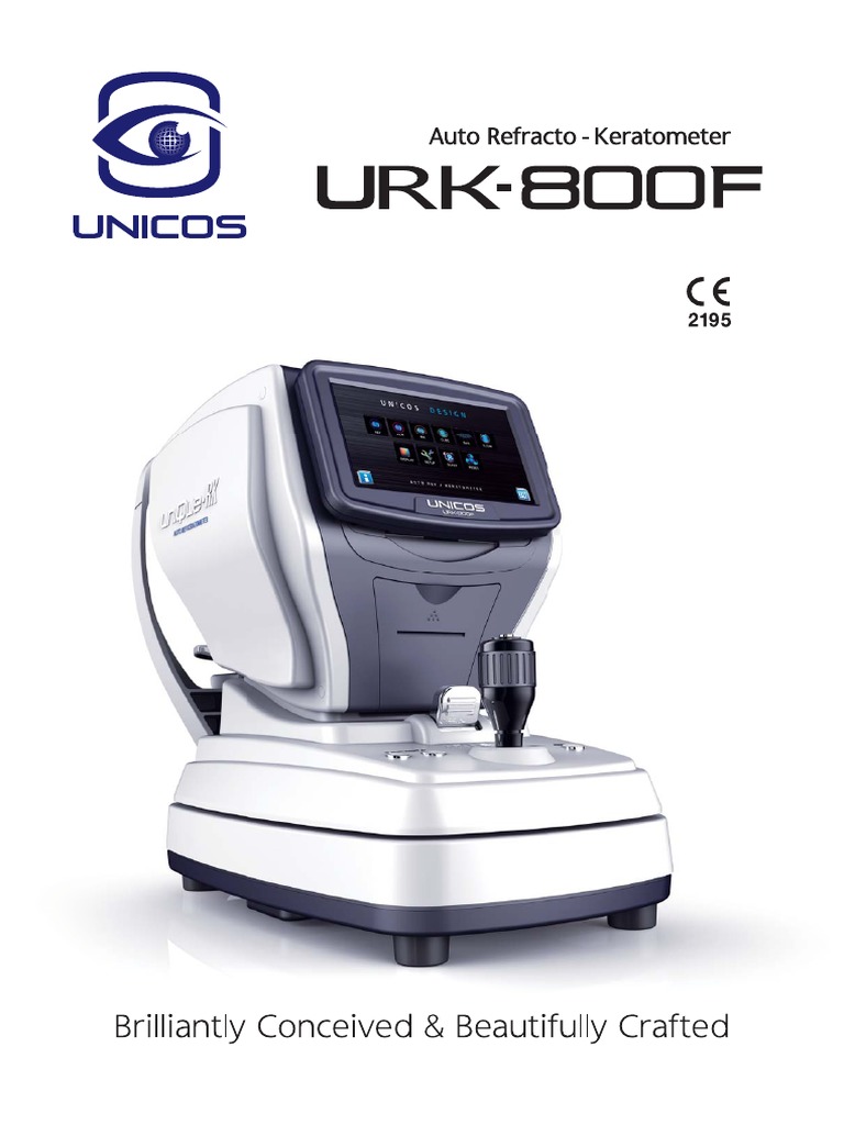 Autorefractoqueratometro URK-800F Catalogue | PDF