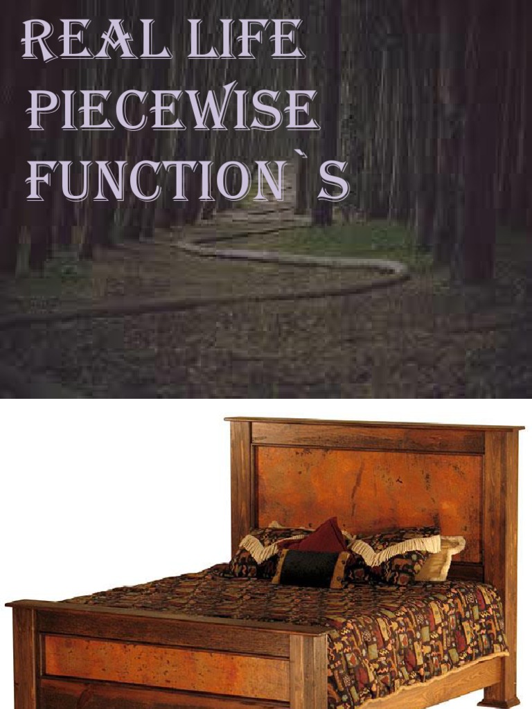 Real Life Piecewise Functions | PDF