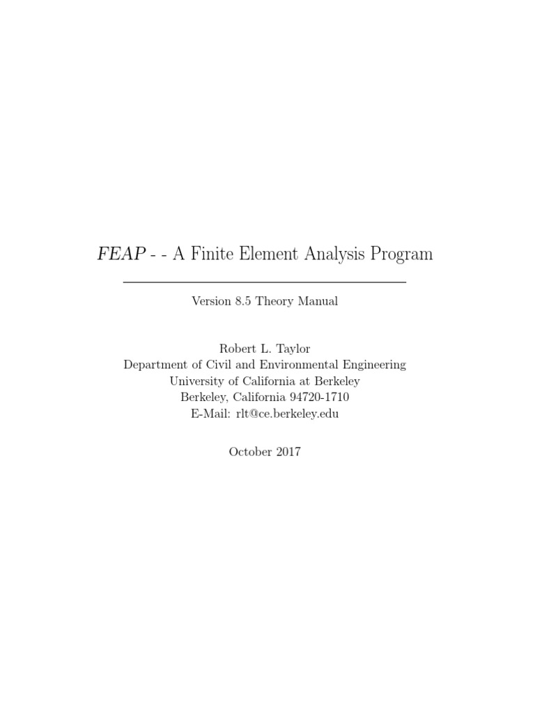 Theory85 Hu Washizu Pdf Pdf Linear Elasticity Calculus Of Variations