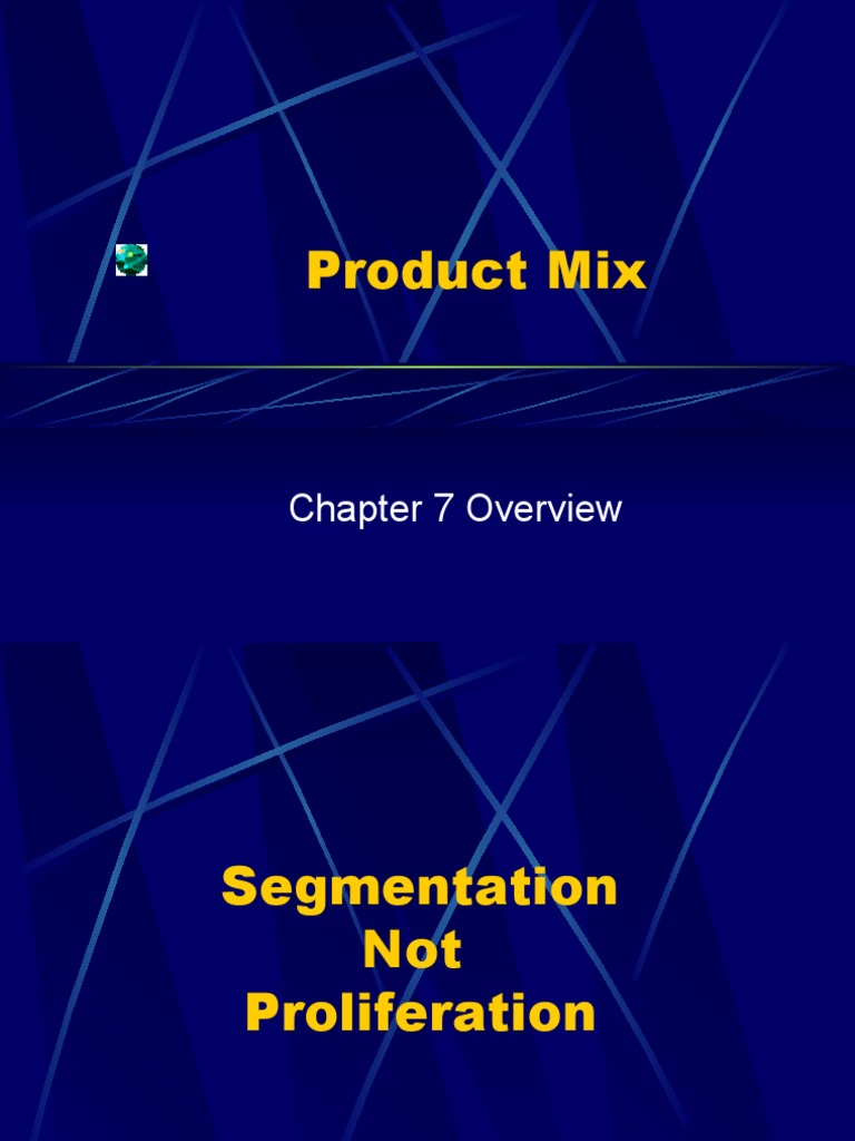 Effective Product Mix Strategies | PDF | Business