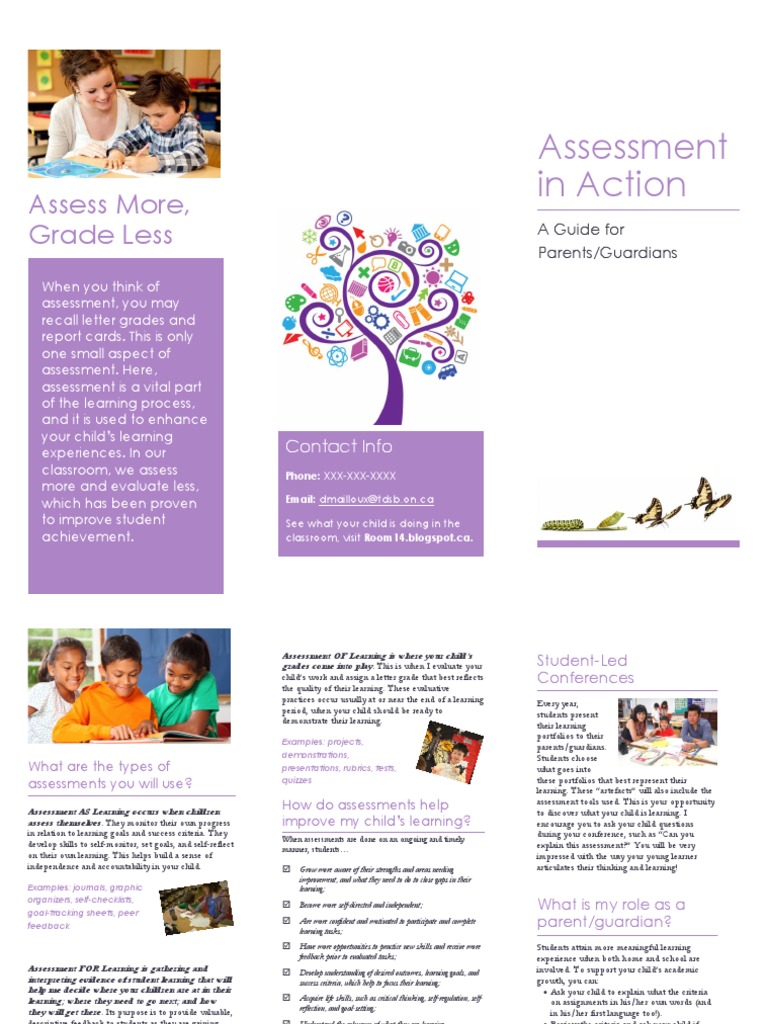 Assessment Brochure | PDF | Educational Assessment | Pedagogy