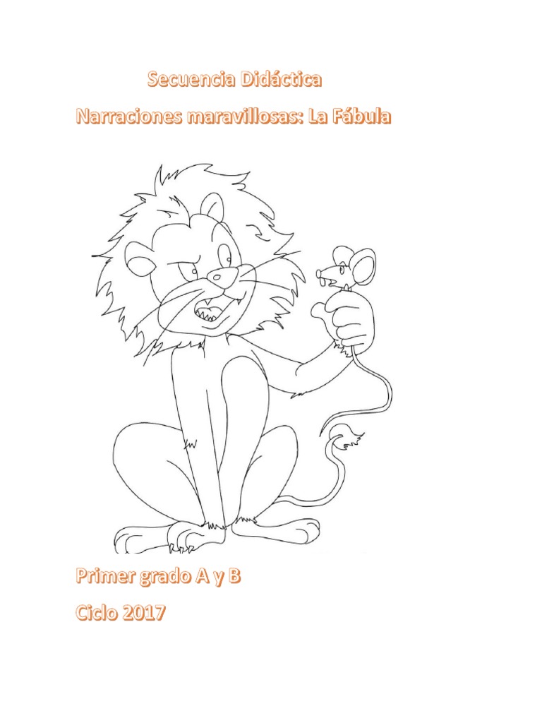 Secuencia de Fábulas para Primer Grado | PDF | Fábula | Escritura