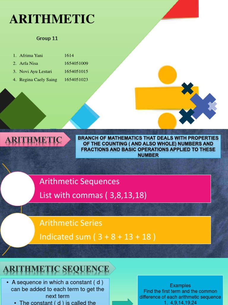 Arithmetic: Group 11 | PDF | Arithmetic | Discrete Mathematics