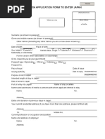 Japan Visa Authorization | PDF