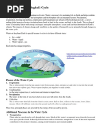 Water Cycle Lesson Plan | PDF | Water Cycle | Precipitation
