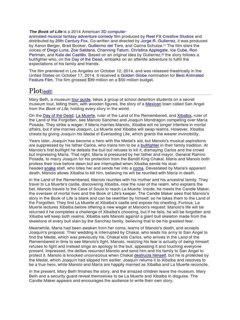 The Book of Life | PDF | Leisure