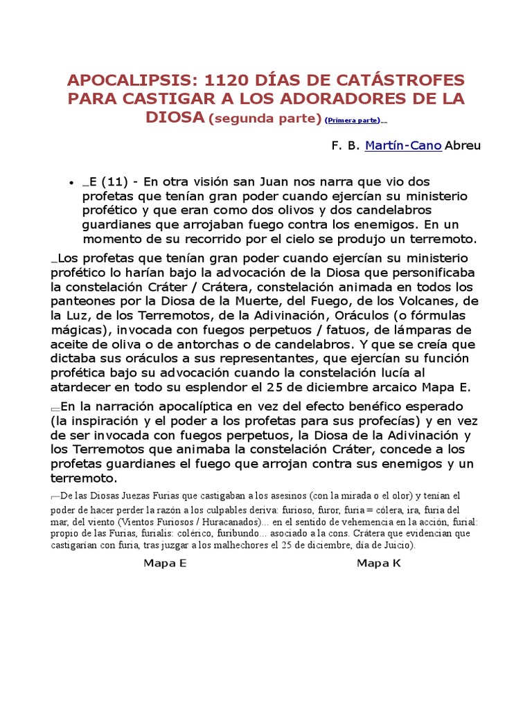Apocalipsis 2 Arqueoastronomia Exegesis Mcano Abreu | Unduh gratis PDF ...
