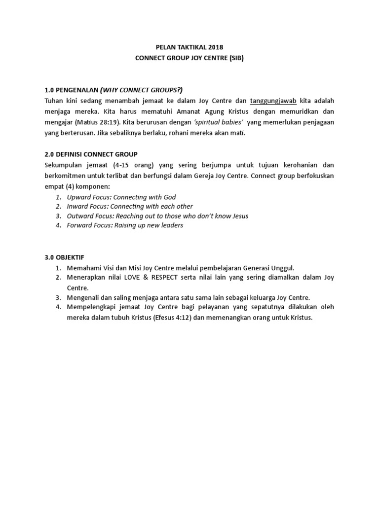 Why Connect Groups Pdf