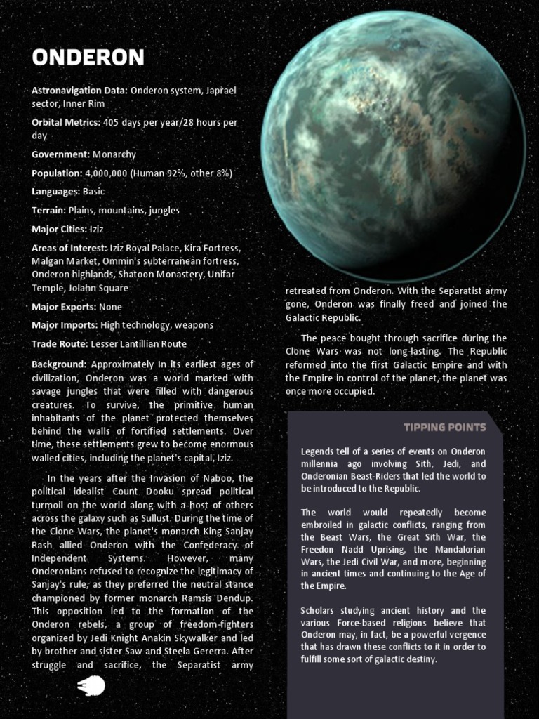 Minos Cluster Planet Profiles | PDF | Galactic Empire (Star Wars) | Jedi