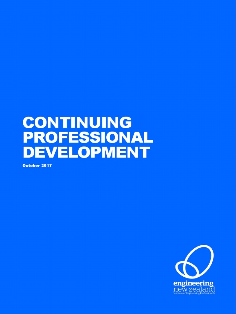 Continuing Professional Development Pdf Professional Development