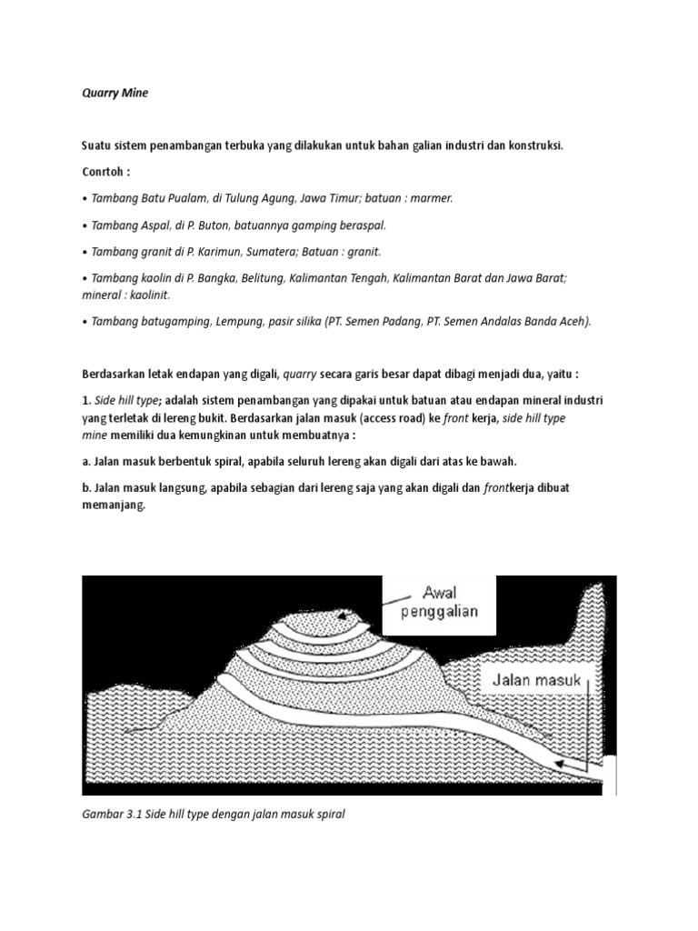 Quarry Mine | PDF