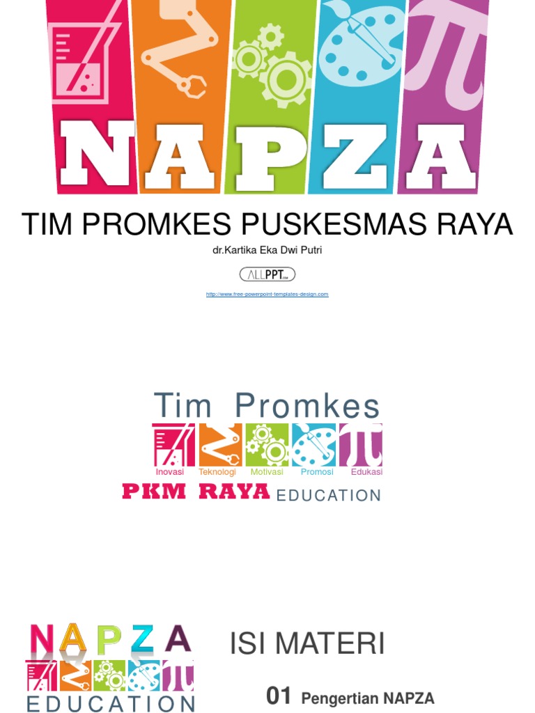 NAPZA Education PowerPoint Templates | PDF
